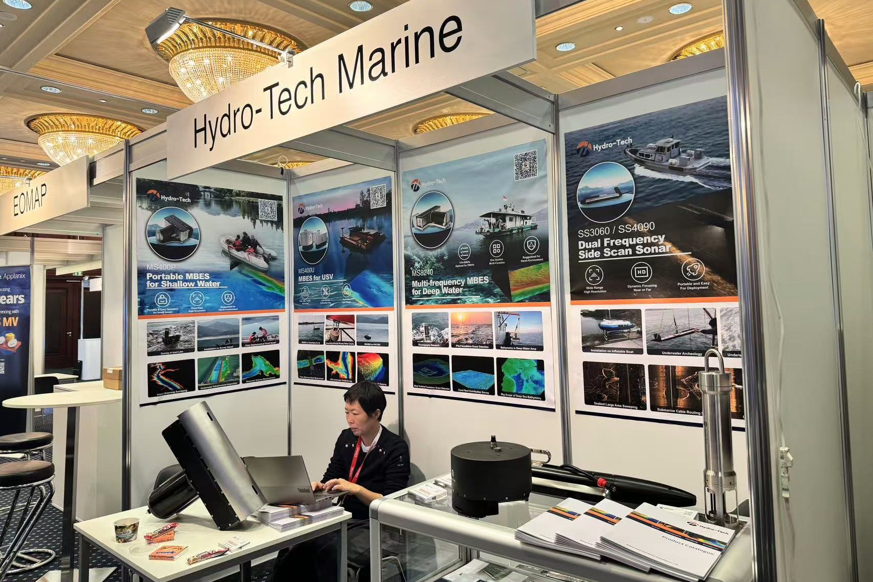 Hydro-Tech First Show at Hydro 2024 and Successful On-water Demostration with MS400U - Beijing ...