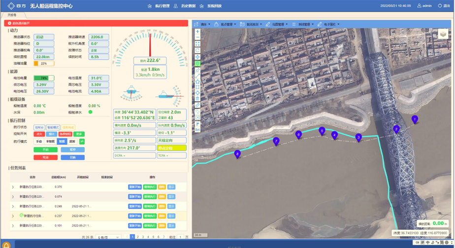 Bathymetric Survey in Base Stone Investigation by Riverside with MS400U ...